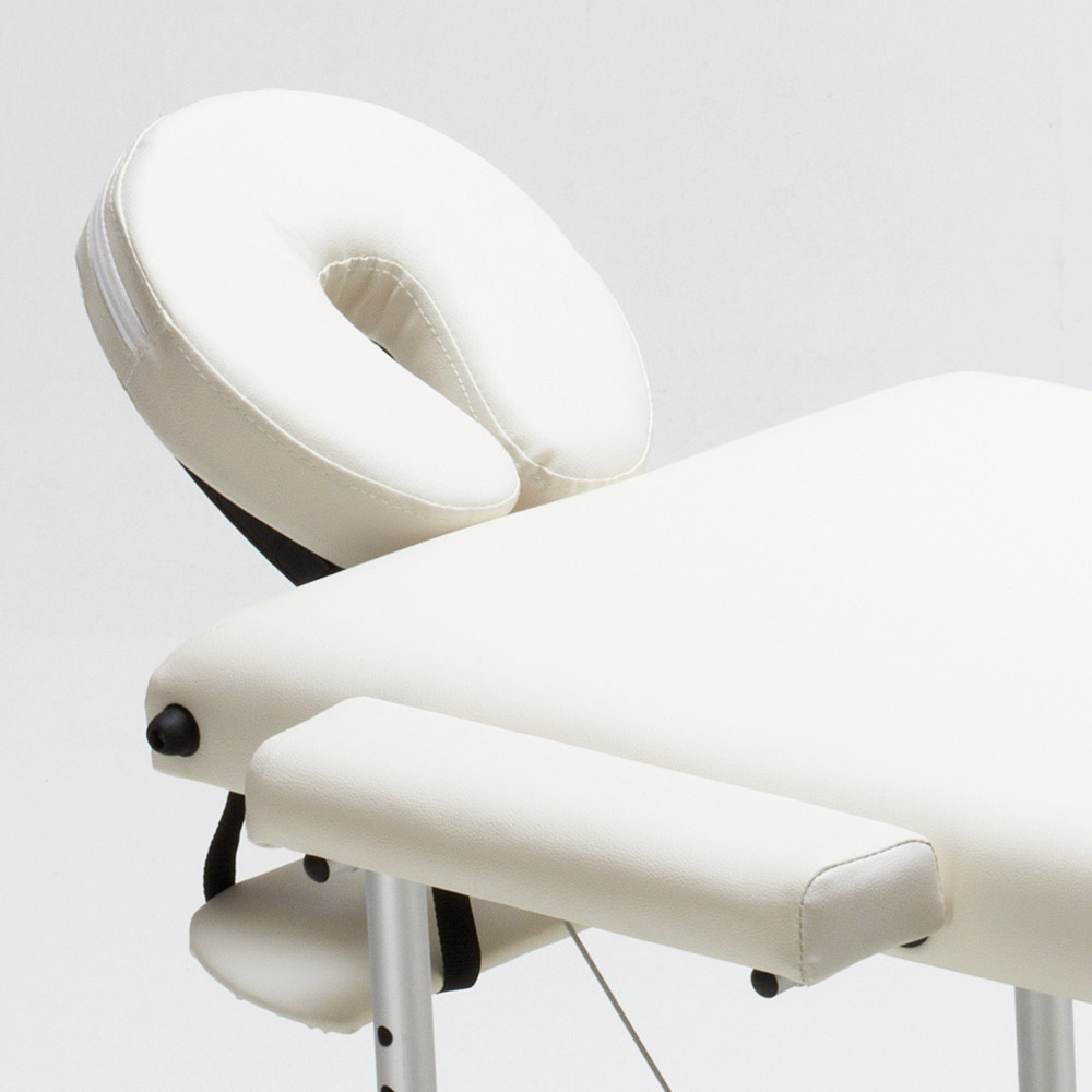 Shiatsu Table De Massage Pliante Portable 2 Zones En Aluminium